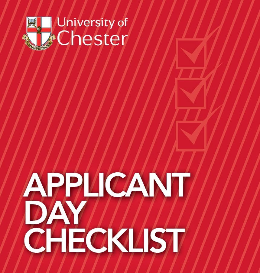HE Marketing at Chester: Applicant Day Checklist